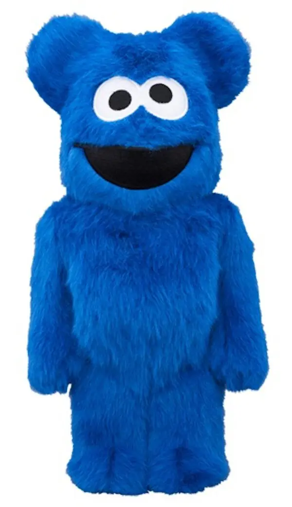 BE@RBRICK Sesame Street Cookie Monster Costume Version 2.0 4 - Multicolor
