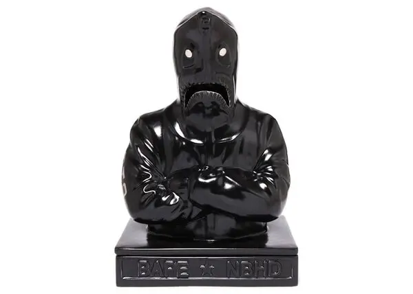 A BATHING APE X Neighborhood Shark Incense Chamber Black Silver - Multicolor