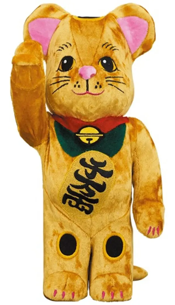 BE@RBRICK Lucky Cat Gold Costume Edition 400 - Multicolor