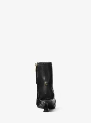 Michael Kors Amali Kitten Boot - Black
