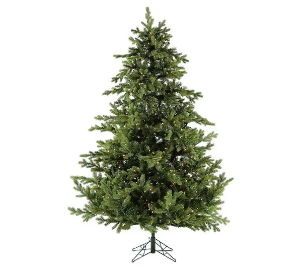 FRASER HILL FARM 9-ft. Woodside Pine Tree Pre-lit - One-color