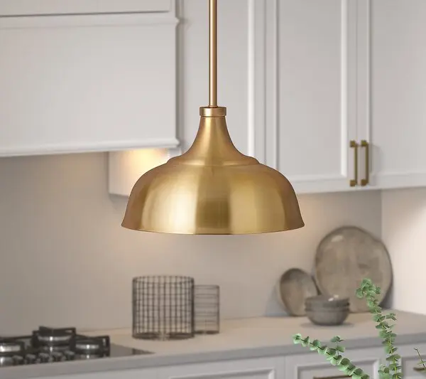 HUDSON&CANAL Mackenzie Pendant With Metal Shade - One-color