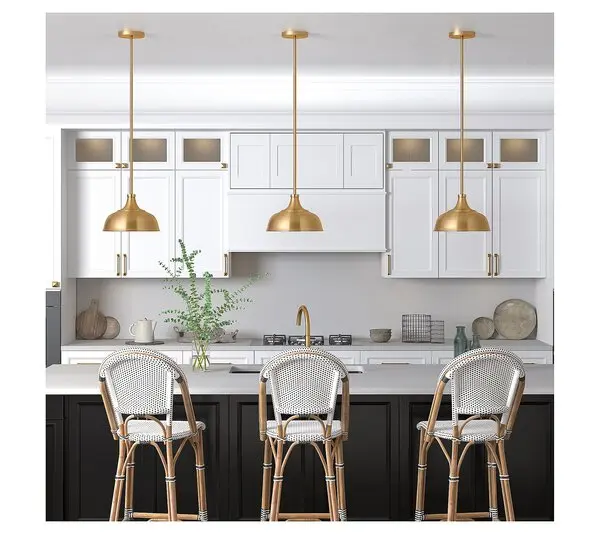 HUDSON&CANAL Mackenzie Pendant With Metal Shade