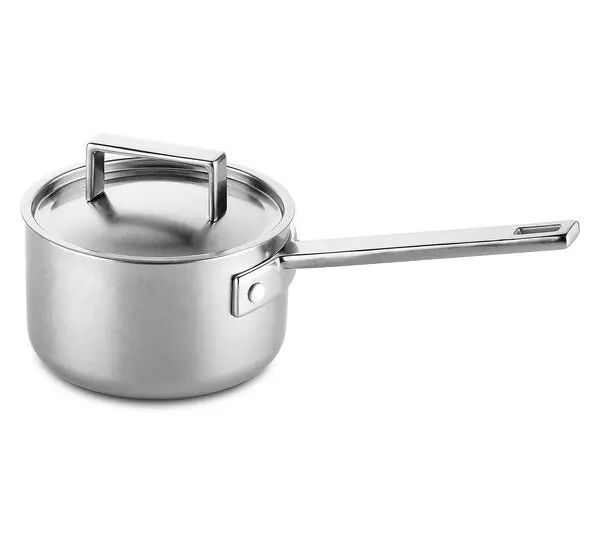 MEPRA 6' Dia Attiva Pewter Pot With Lid - One-color