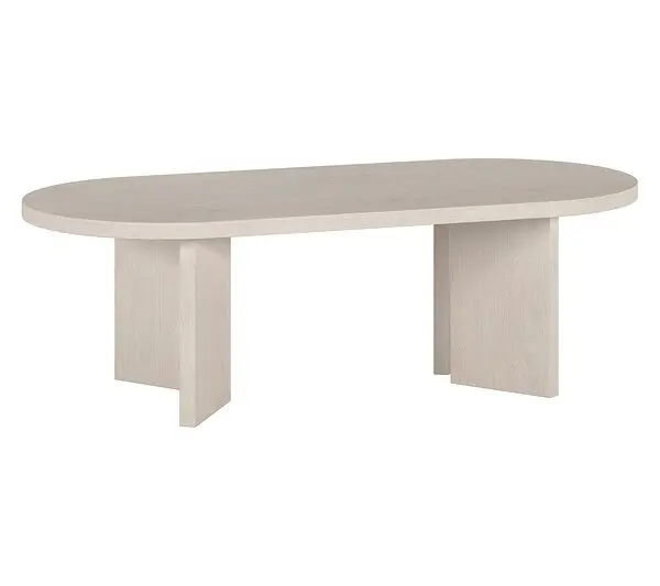 HUDSON&CANAL Alma 48' Wide Oval Coffee Table