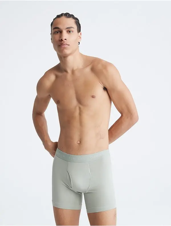 Calvin Klein Naturals Flex Boxer Brief - Frosted Fern