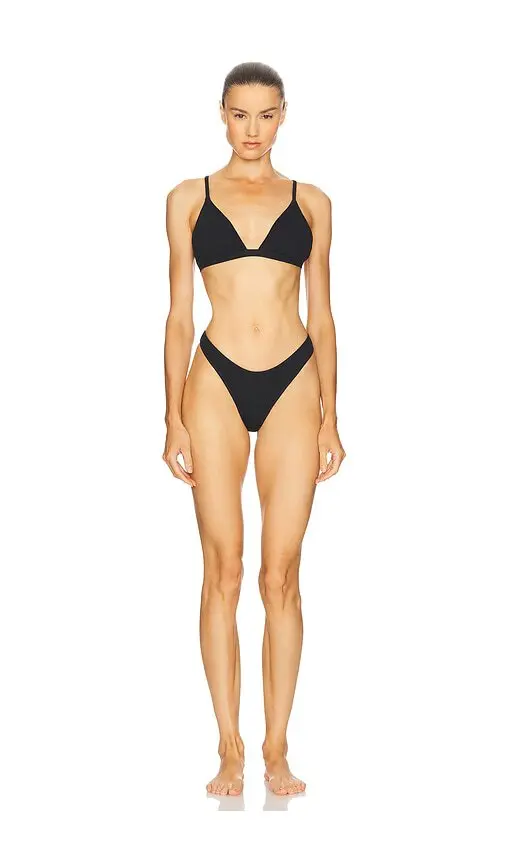 NEGATIVE UNDERWEAR Pointelle Dipped Thong
