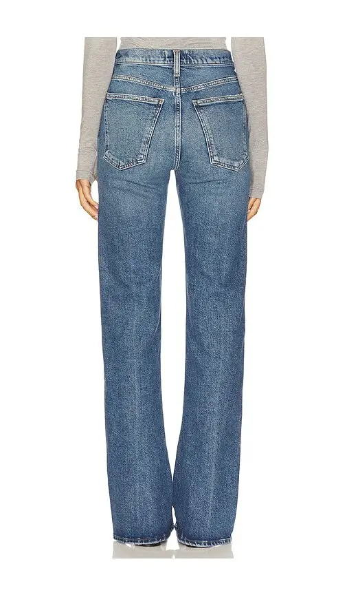 AGOLDE Mid Rise Kick Boot Jeans - Curve