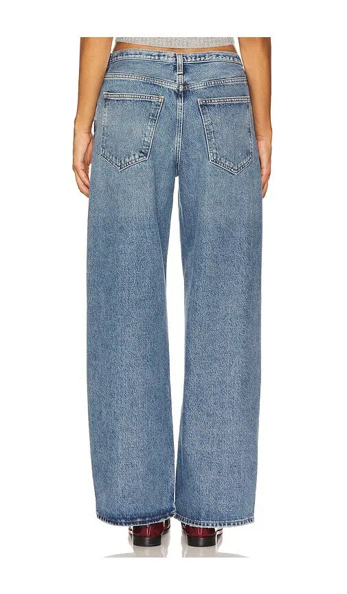 AGOLDE Keira Wide Leg Jeans - Downtown