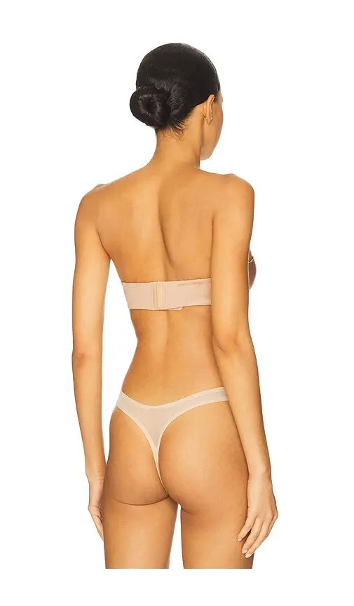 NEGATIVE UNDERWEAR Glace Strapless Bra In Nude - Buff