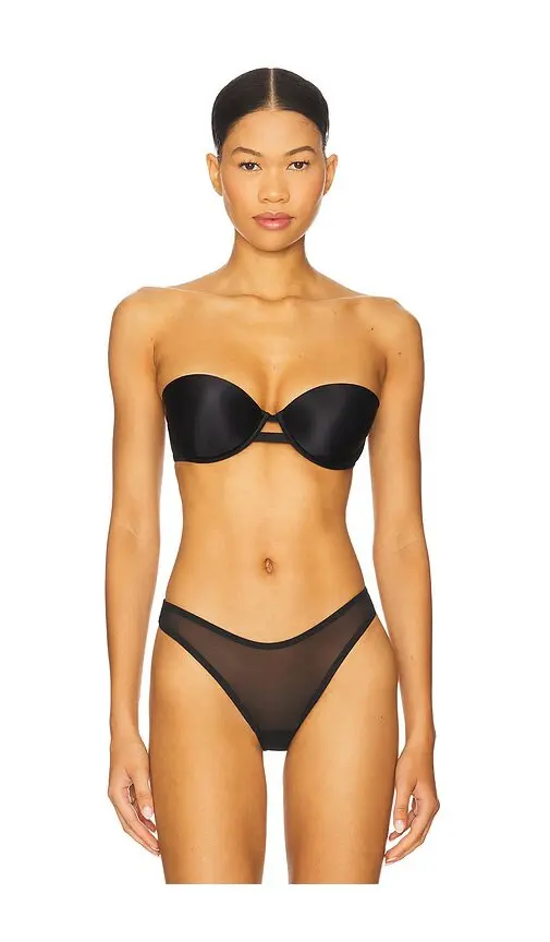 NEGATIVE UNDERWEAR Glace Strapless Bra - Black