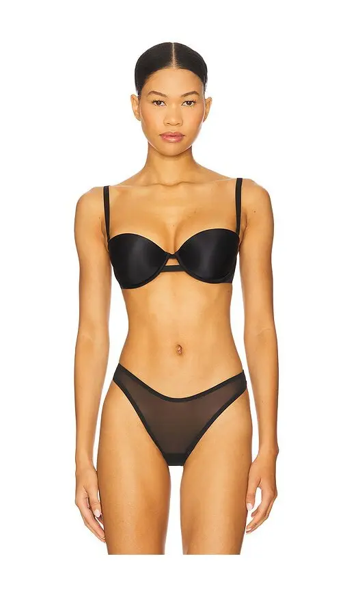 NEGATIVE UNDERWEAR Glace Strapless Bra - Black
