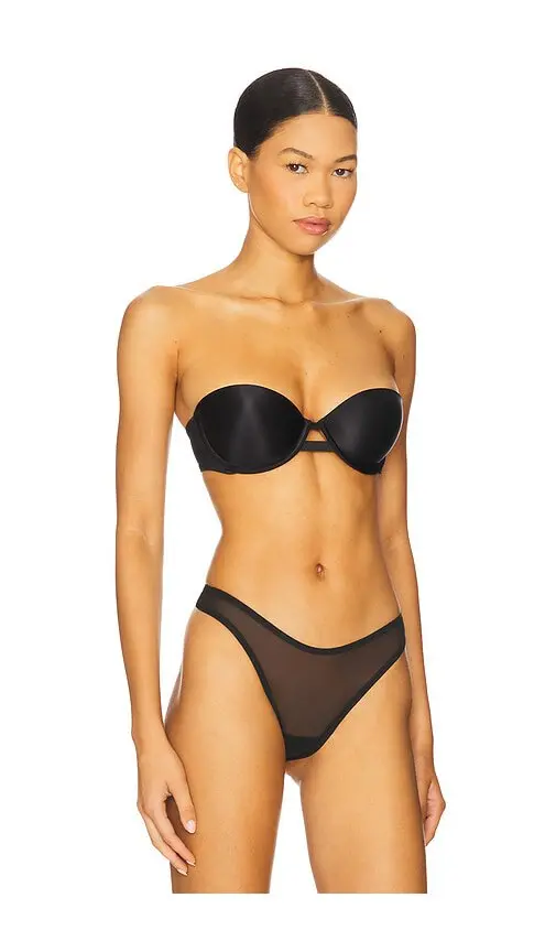 NEGATIVE UNDERWEAR Glace Strapless Bra - Black