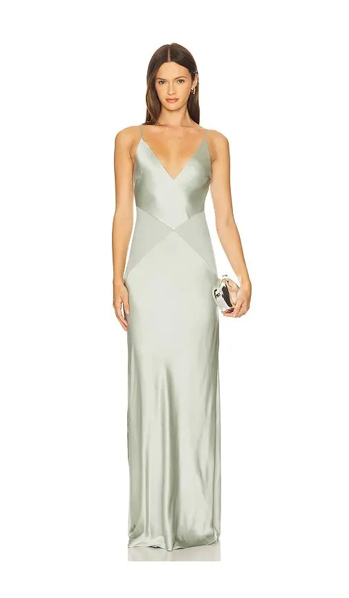 fitted lace wedding dress Cassia Maxi Dress main image 0