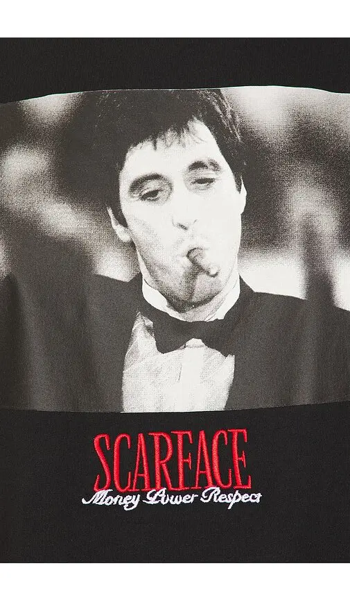 REASON Scarface Embroidered Tee