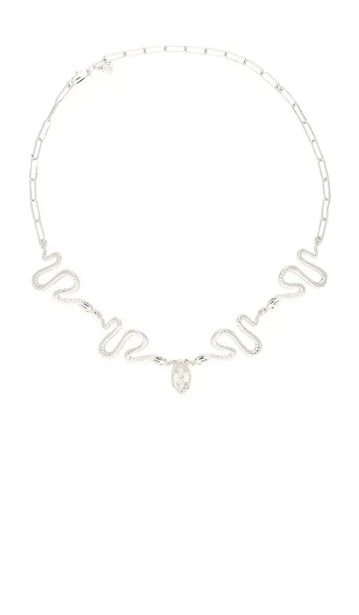Ettika Snake Choker - Silver