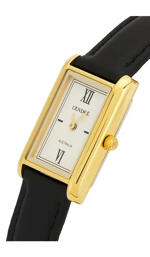 CENDRE Kelly Watch - White & Black Smooth