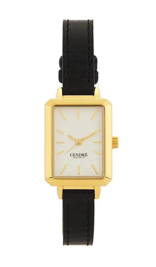 CENDRE Mason Watch - White & Black Distressed