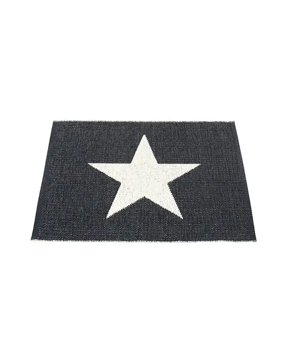 PAPPELINA Viggo Small One Rug, 2'3" X 3'0 - Black