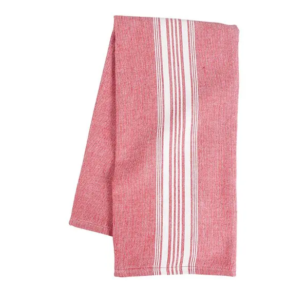 KAF HOME Strada Turkish Reversible Terry Kitchen Towel - Red
