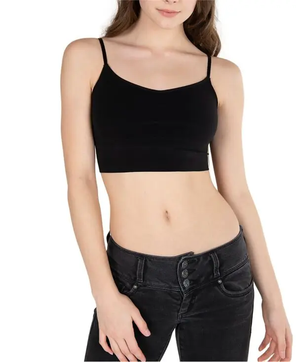 BRABAR Soft Cami Bra Top - Black