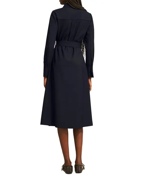 HOBBS LONDON Lyla Midi Shirt Dress