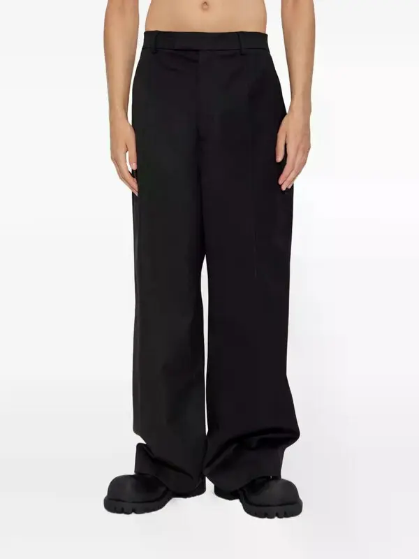 Vetements Pleated Wide-leg Trousers