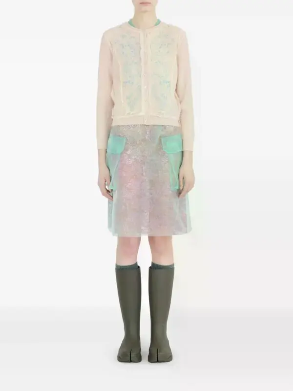 MAISON MARGIELA Virgin-wool Cardigan - Neutrals