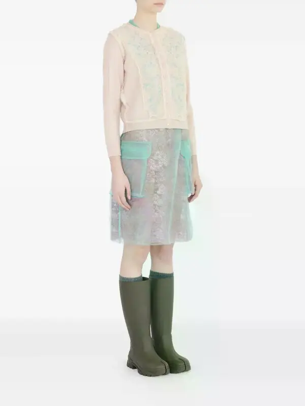 MAISON MARGIELA Virgin-wool Cardigan - Neutrals
