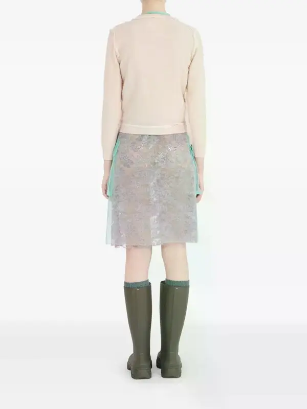 MAISON MARGIELA Virgin-wool Cardigan - Neutrals
