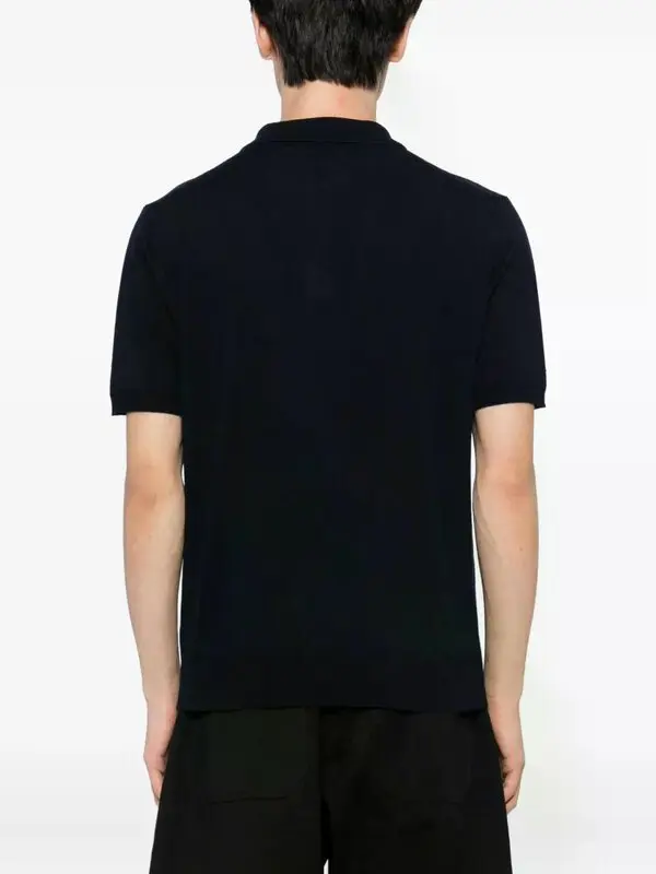 Canali Wool Polo Shirt