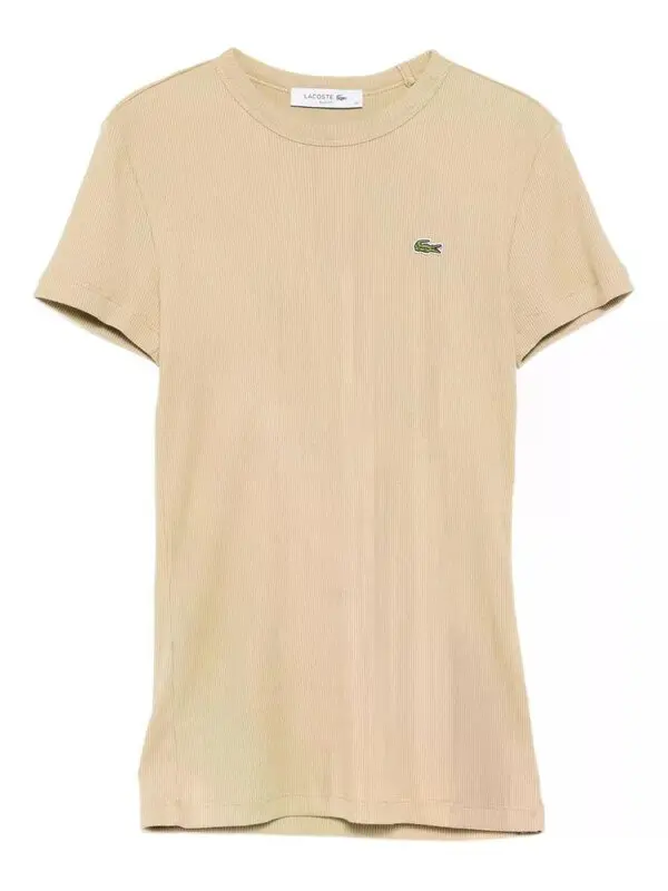 Lacoste Logo-embroidered T-shirt