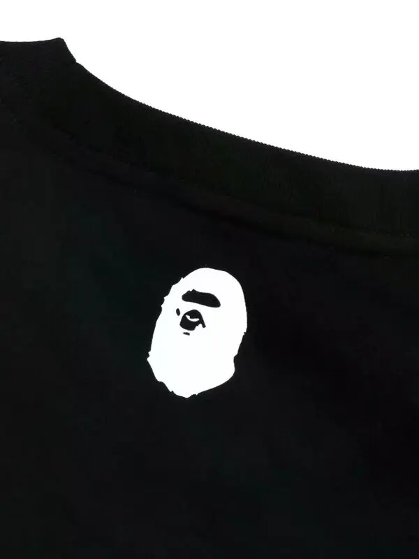 A BATHING APE Ape-head Logo Cotton T-shirt