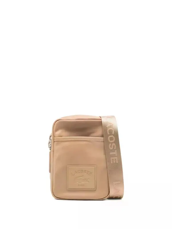 Lacoste Classic Vertical Messenger Bag - Neutrals