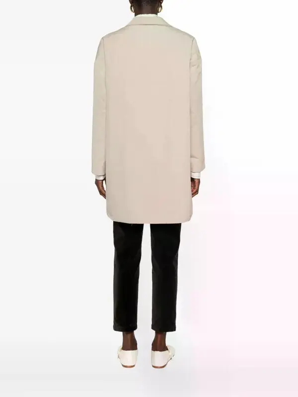 Aspesi Button-fastening Coat - Neutrals