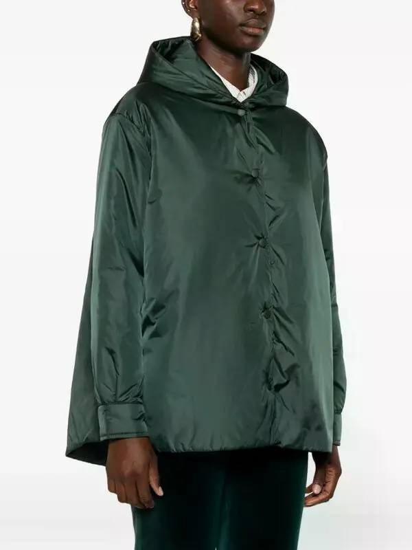 Aspesi Hooded Buttoned Jacket