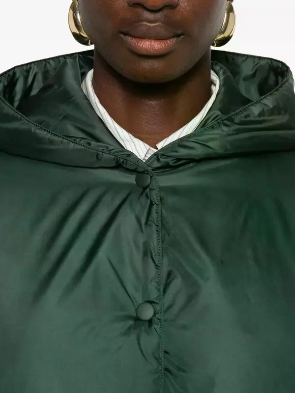 Aspesi Hooded Buttoned Jacket
