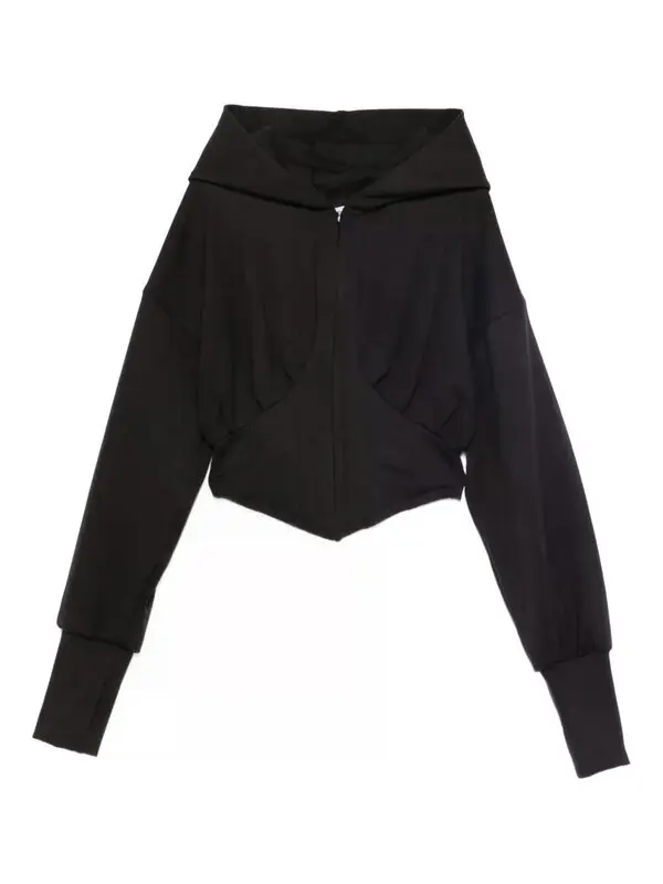 HAMZA Karol Corset Hoodie