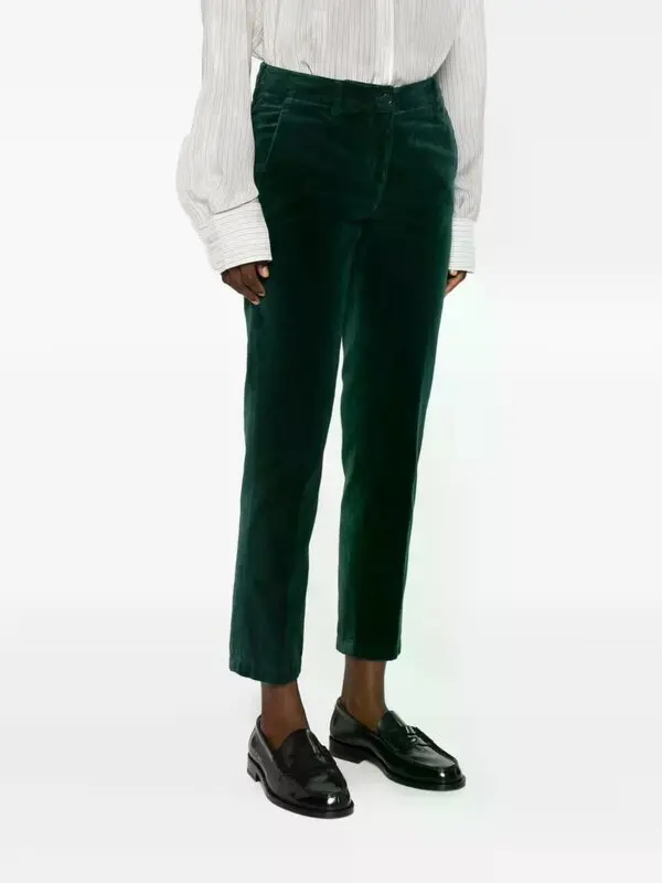 Aspesi Velvet Pocket Trousers - Green