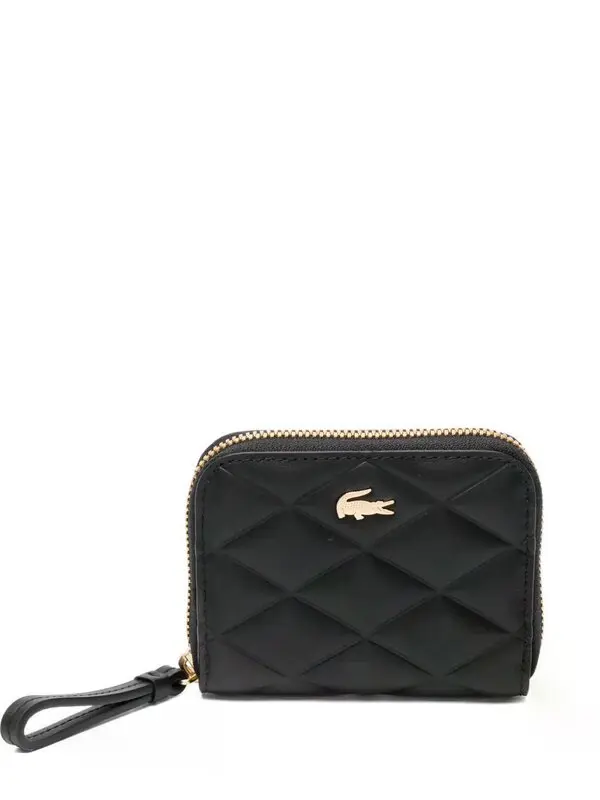 Lacoste Zipped Coin Wallet - Black