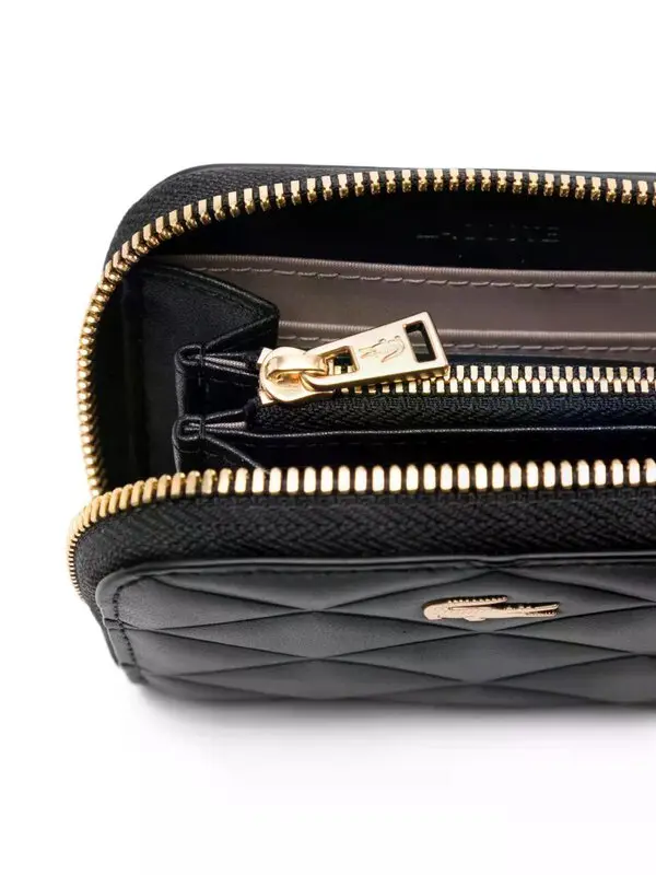 Lacoste Zipped Coin Wallet - Black