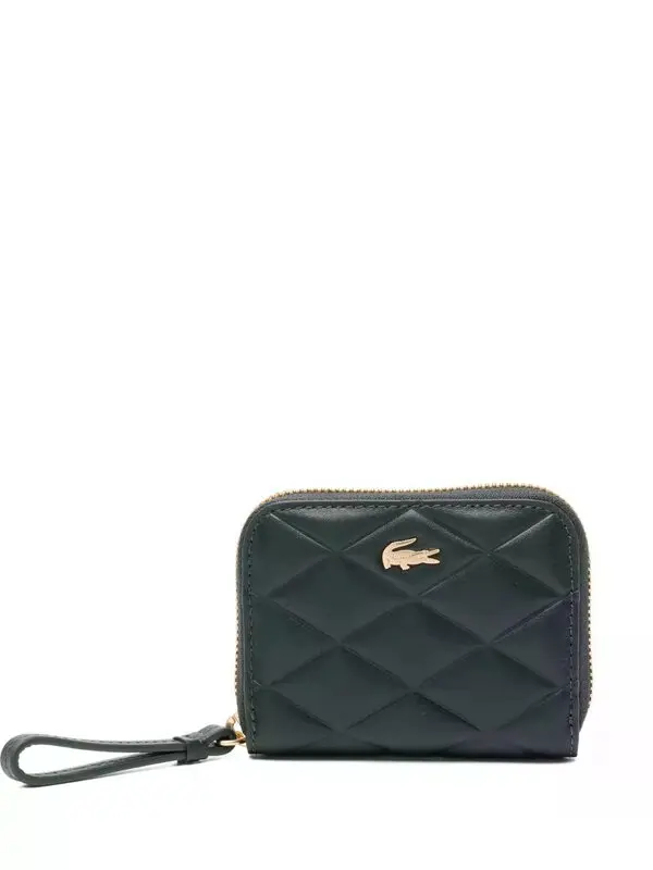 Lacoste Zipped Coin Wallet - Green