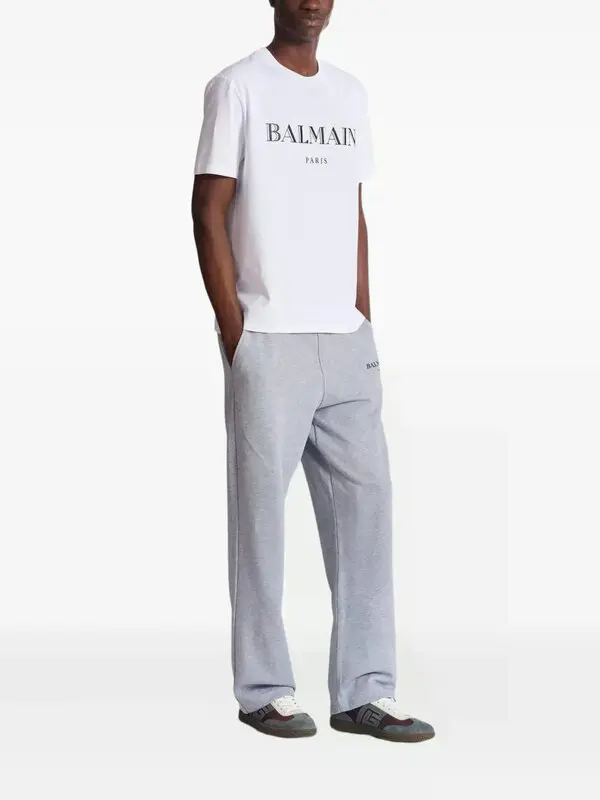 Balmain Print T-shirt - White