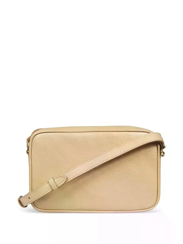 Il Bisonte Leather Cross Body Bag - Neutrals