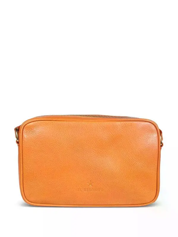 Il Bisonte Oliveta Leather Crossbody Bag - Brown