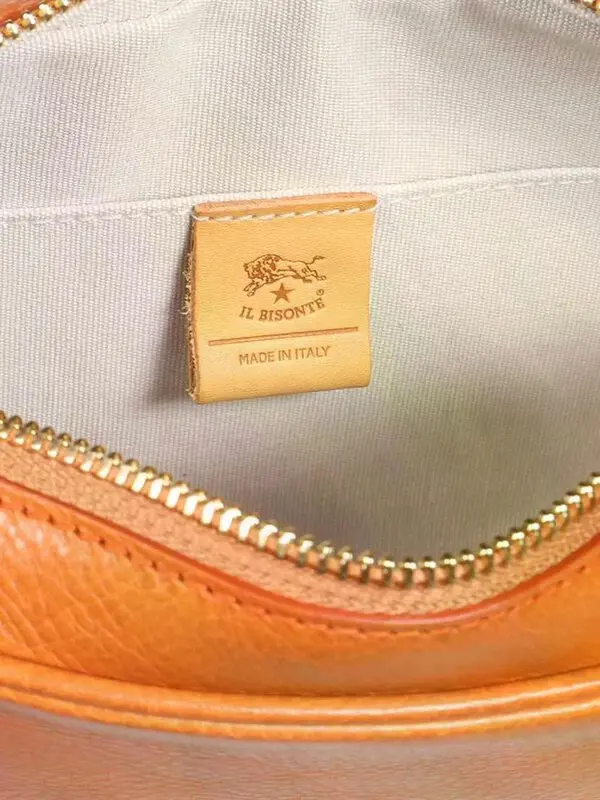 Il Bisonte Oliveta Leather Crossbody Bag - Brown