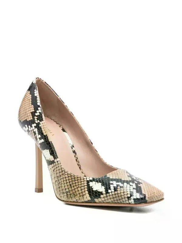 LE SILLA 90mm Square-toe Heeled Pumps