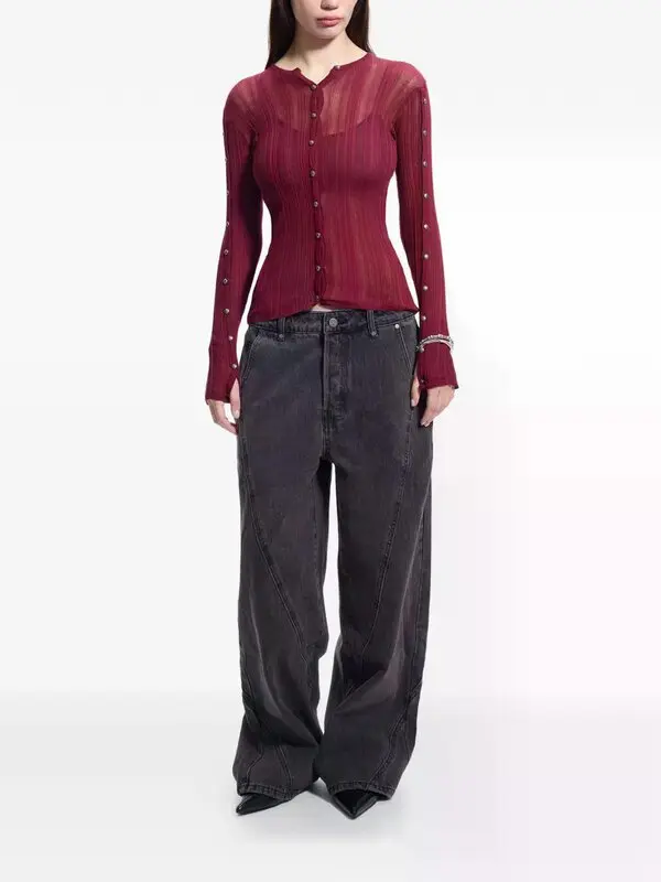 PROTÉMOA Touch Ribbed Cardigan