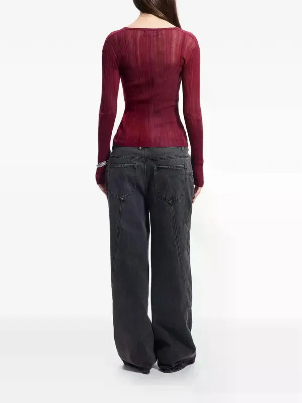 PROTÉMOA Touch Ribbed Cardigan