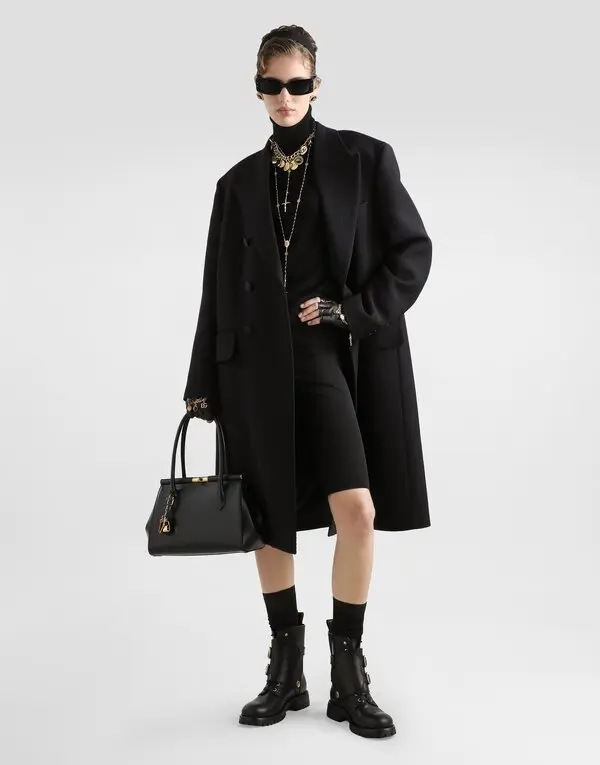 Dolce & Gabbana Wool Turtleneck Pullover - Black